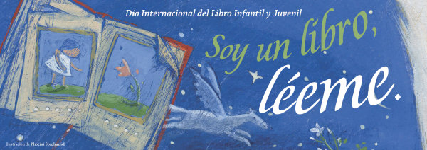 Día del libro infantil. Soy un libro, léeme.